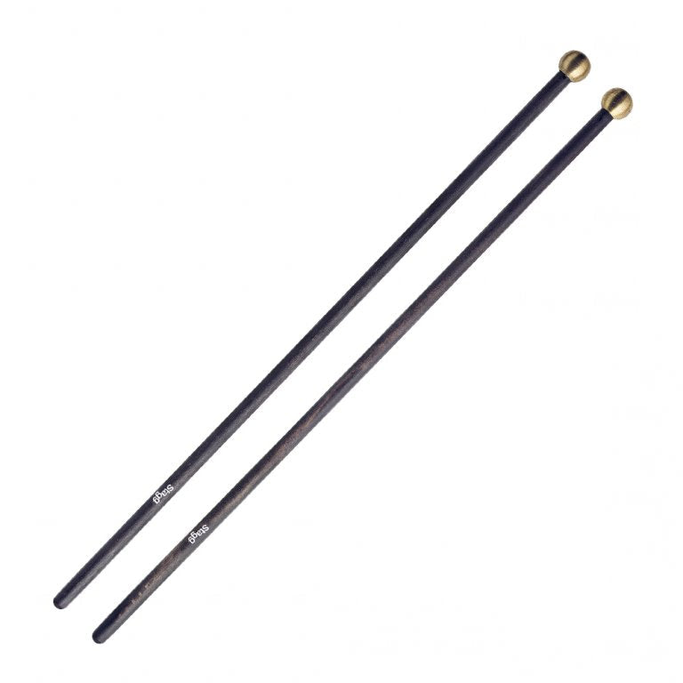 Stagg Hard Brass Bell Mallets PAIR — Drum Supply