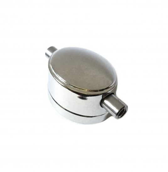 Lug - Oval SNARE double ended - Chrome — Drum Supply