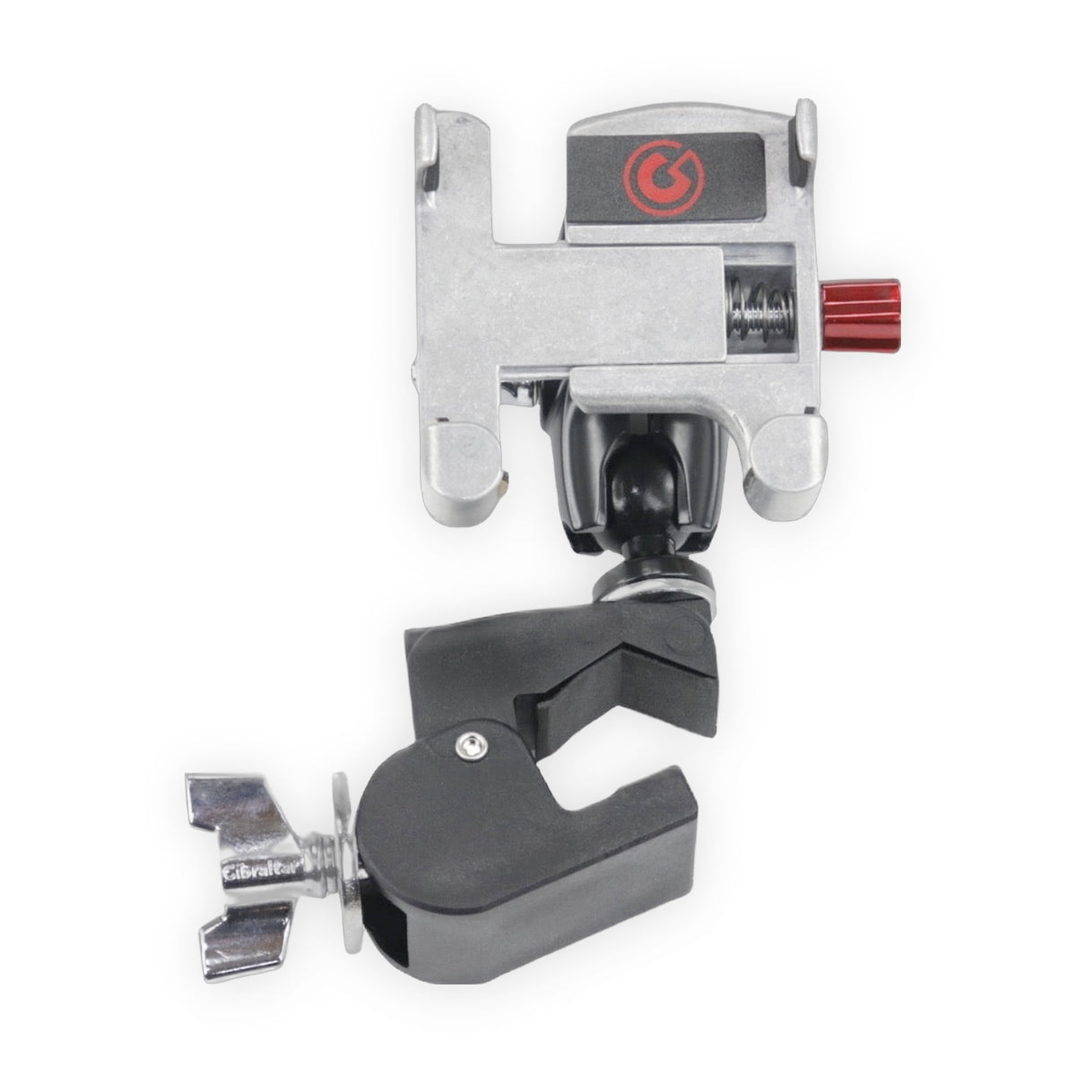 Gibraltar SC-DACMPH Dual Adjust All-Cast Metal Phone Holder with C Cla ...