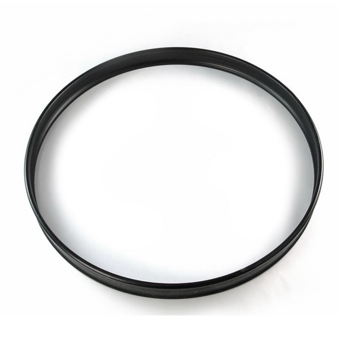 22" Metal Bass Hoop - Black — Drum Supply