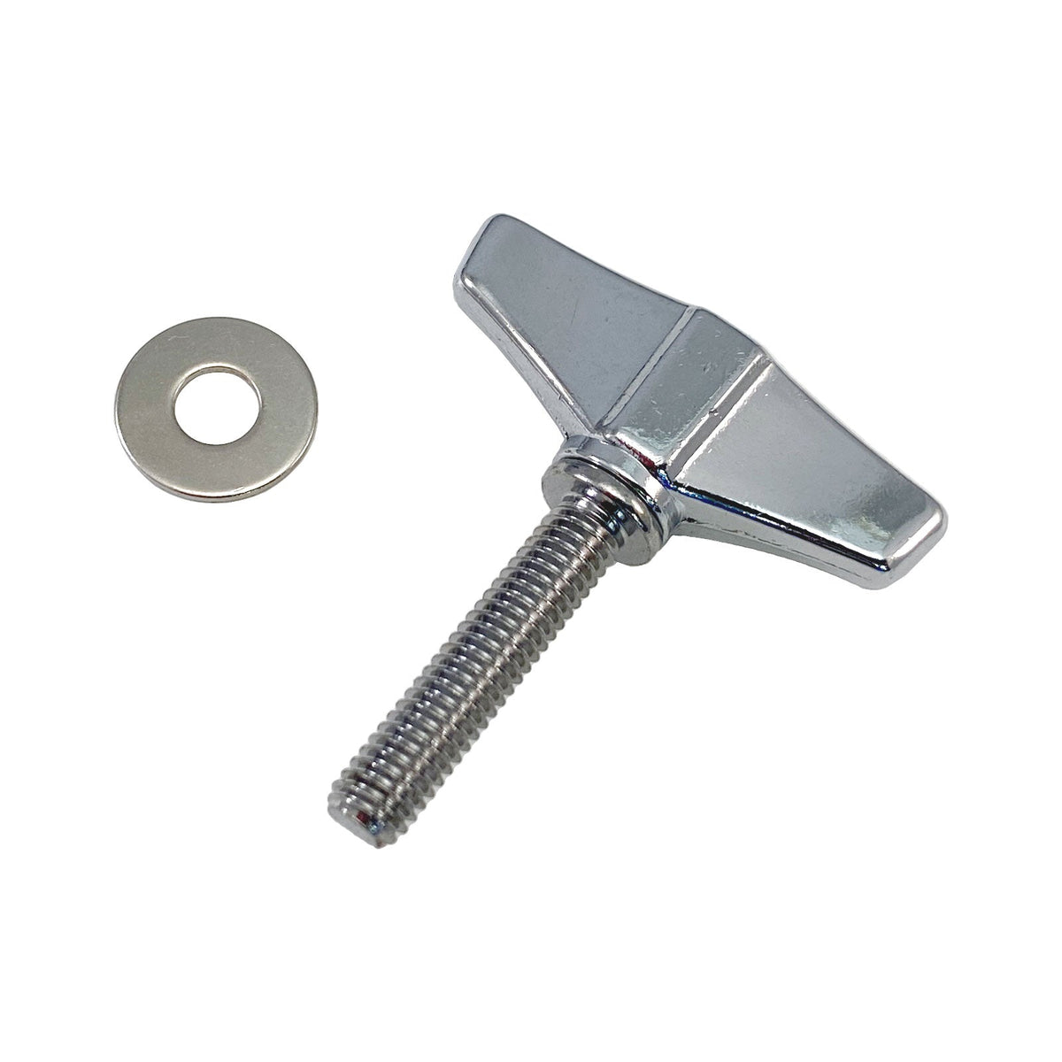 Pearl M6 x 28mm Die Cast Wing Bolt w/ Washer M628N — Drum Supply