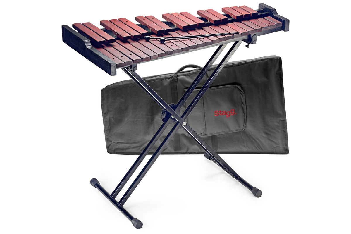 Stagg XYLO-SET 37 Desktop Xylophone Set With Stand - 37 Keys — Drum Supply