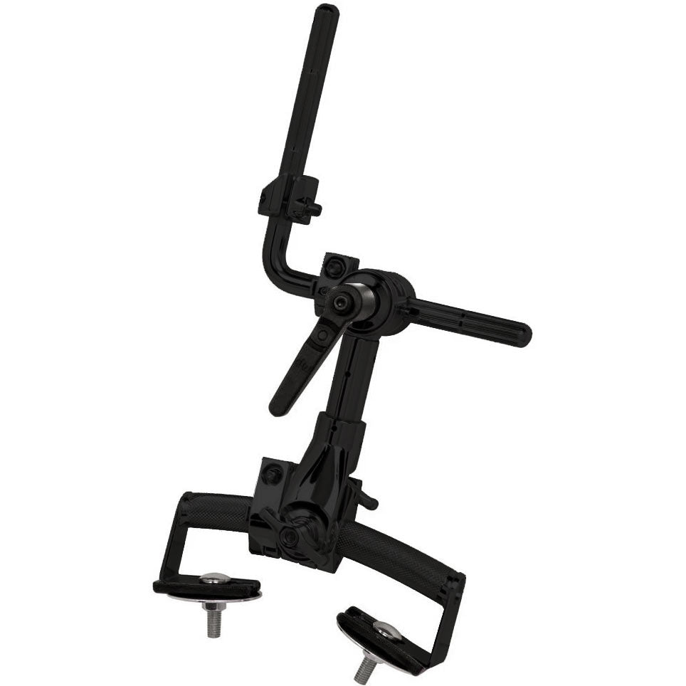 DW Retro-Style Bass Drum Mount Black Nickel — Drum Supply