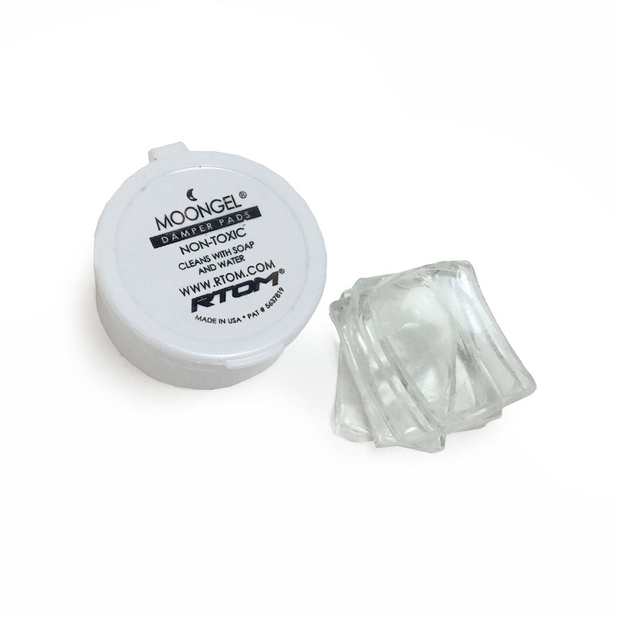 Moon Gel Clear Damper Pads - Pack of 6 — Drum Supply