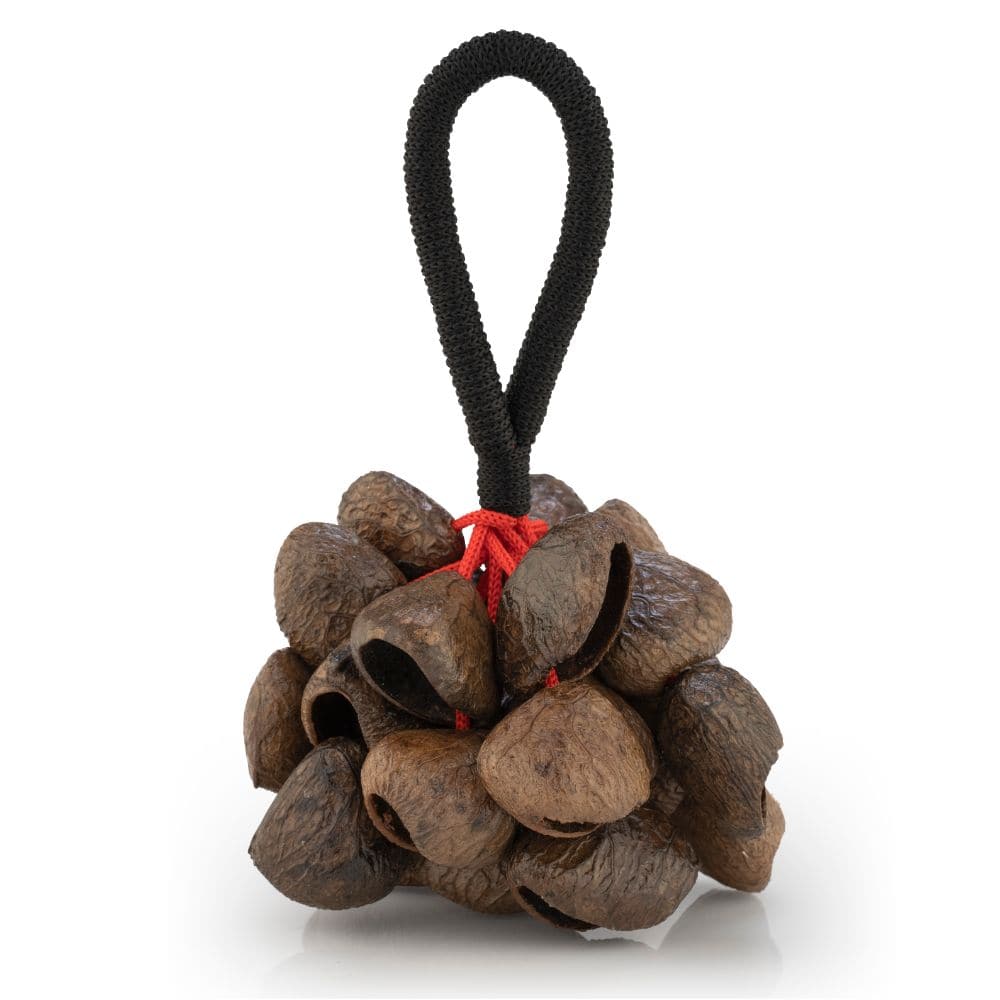 Pearl Pangi Nut Shaker Rattle with Rope Handle — Drum Supply