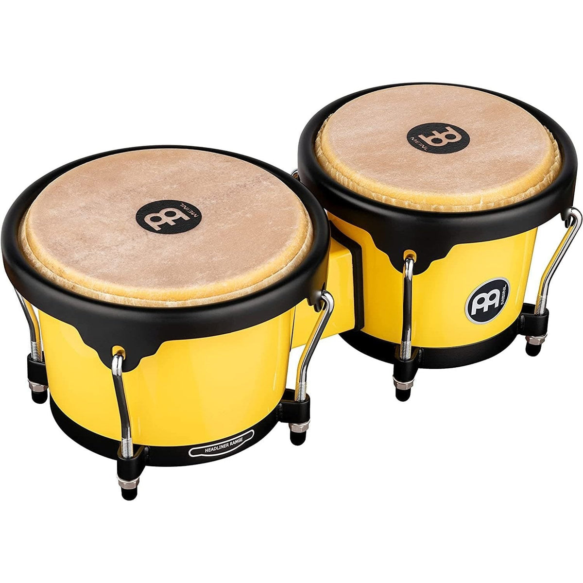 Meinl Journey Series Bongos Illuminating Yellow — Drum Supply