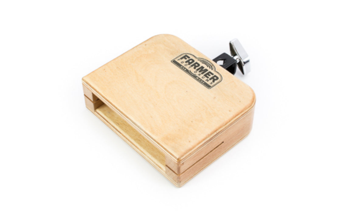 Farmer DownBeat Wood Block Low Pitch Add-On — Drum Supply